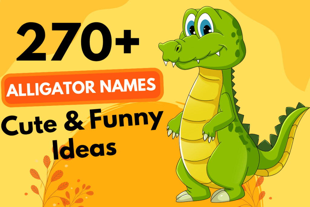 270+ Cute & Funny Alligator Names For Your Reptile Buddy
