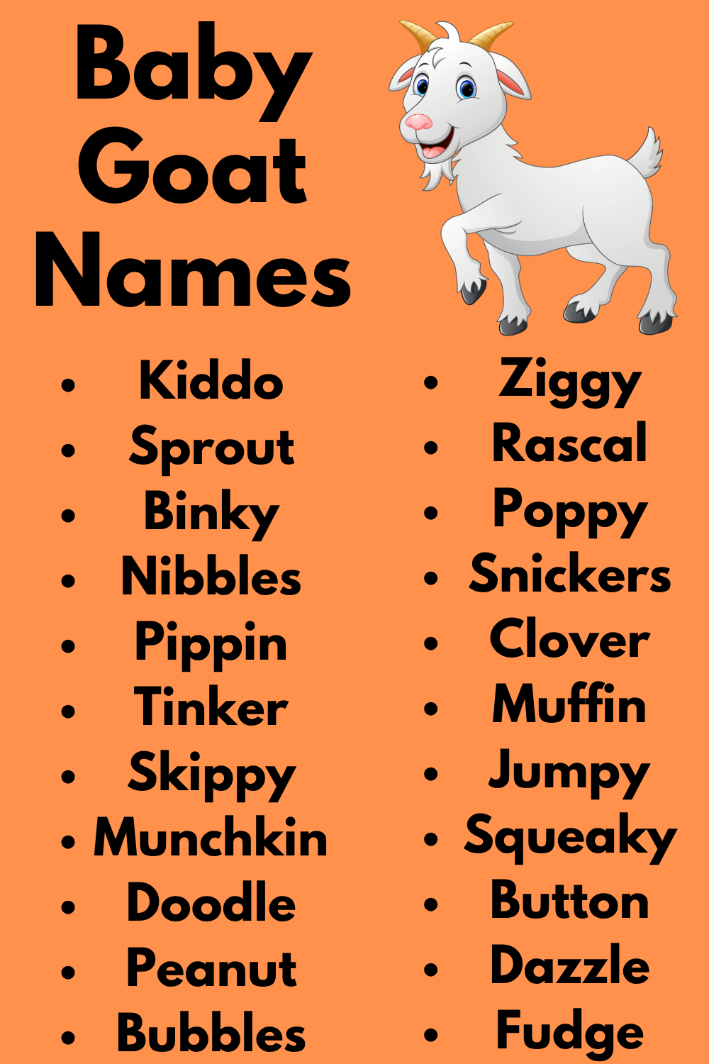 240+ Cute & Funny Goat Names For Your Loving Pet