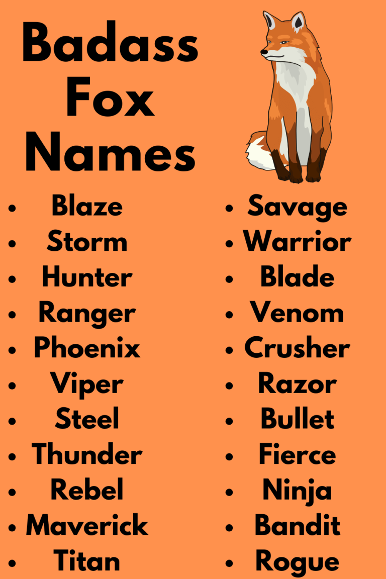 330+ Cute & Funny Fox Names For Your Clever Pet 2025